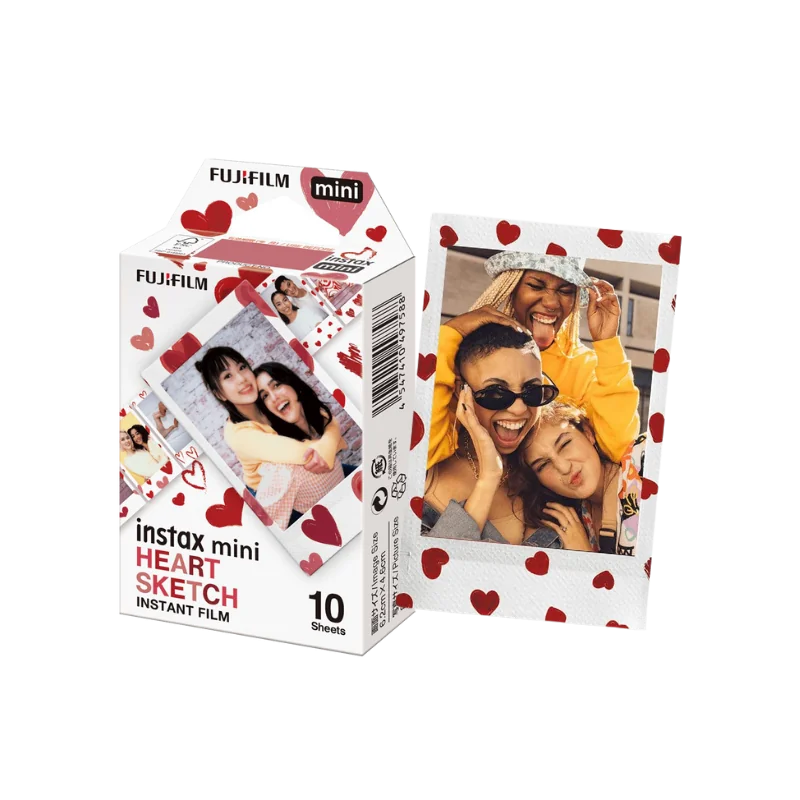 Instax Mini Heart Sketch - 10 слики - Mobyart